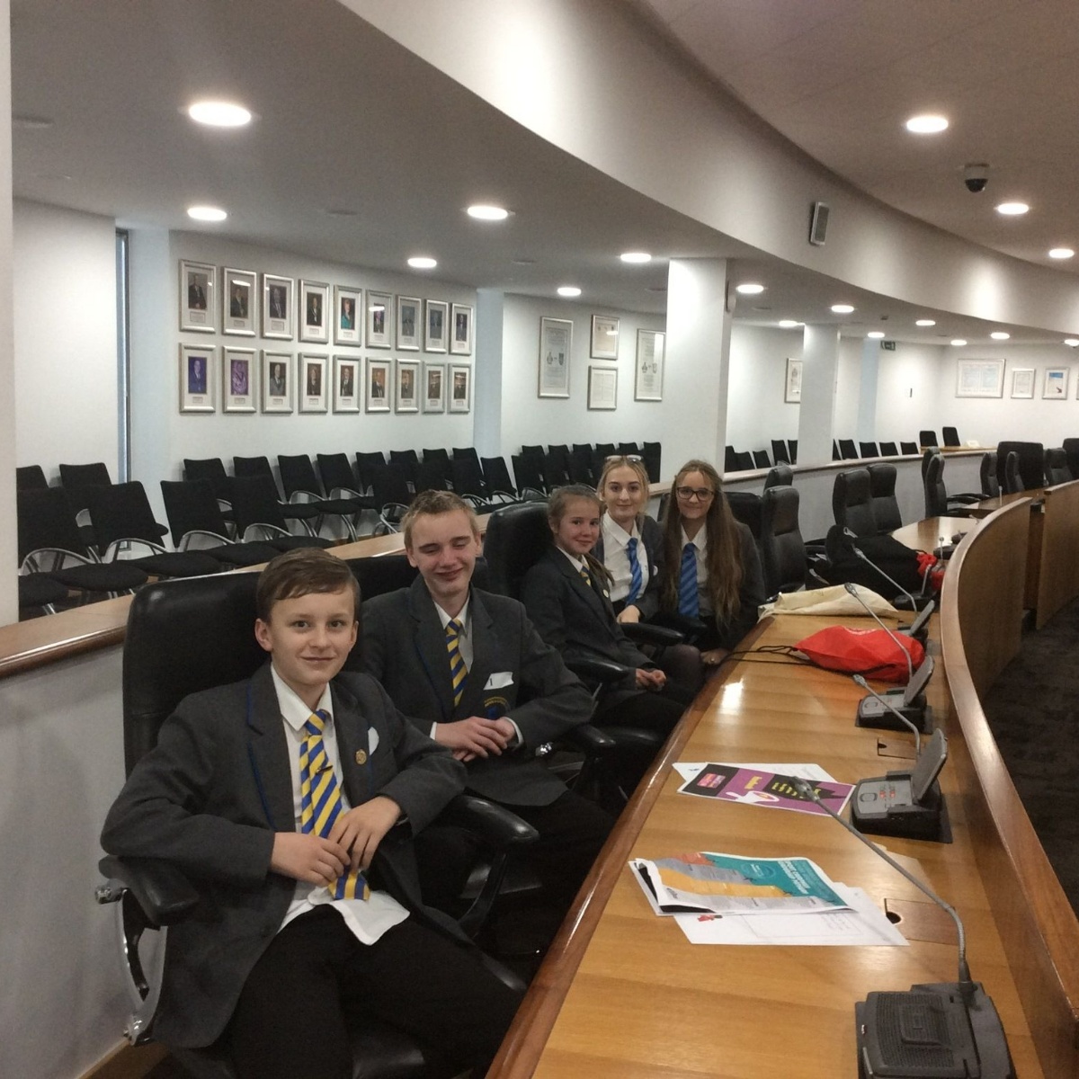 St. Cenydd Community School - School Council Visit