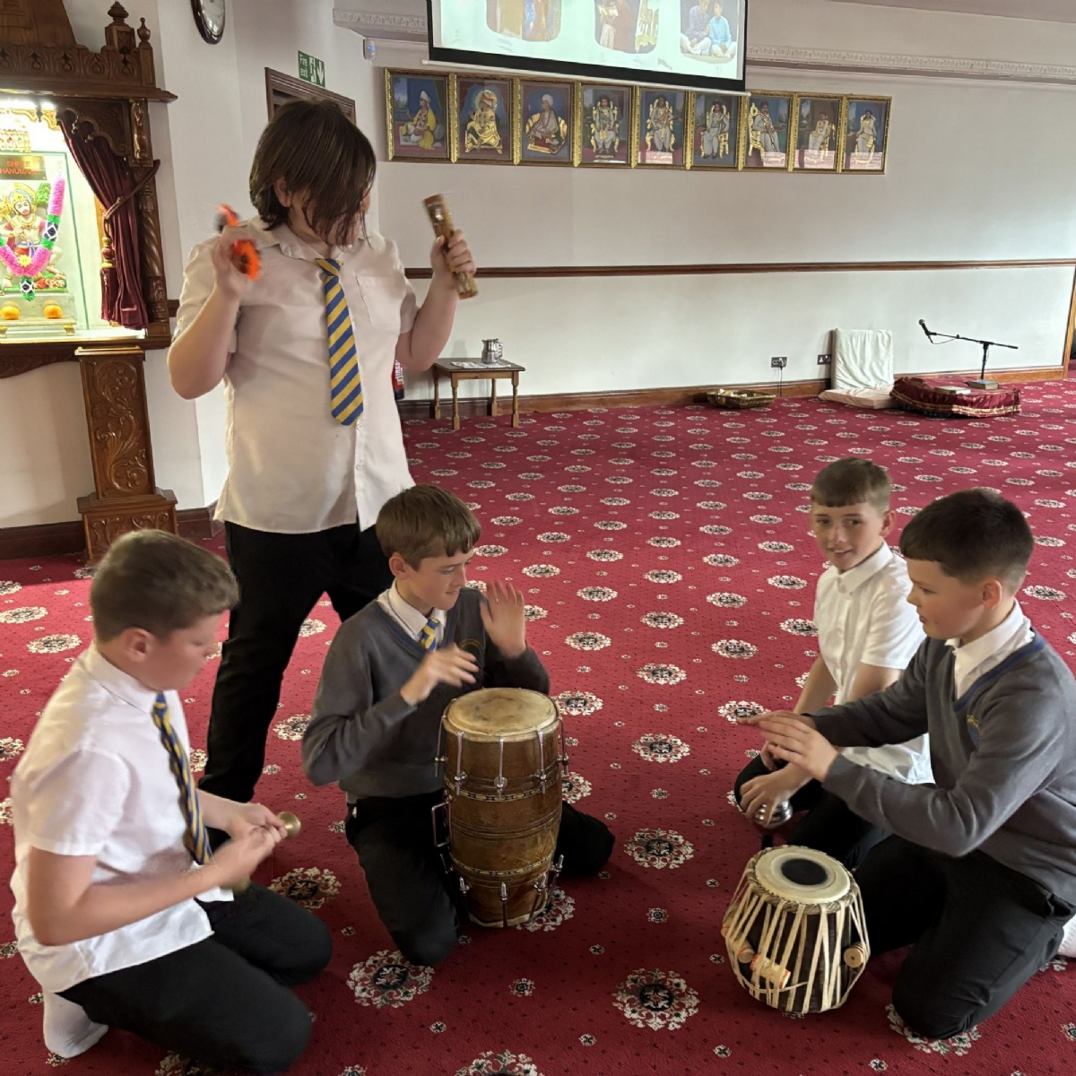 St. Cenydd Community School - Year 7 Visit Shree Swaminarayan Temple ...